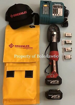 Greenlee Gator Ek425L Battery Hydraulic Crimper 6 Ton Crimping Tool ...