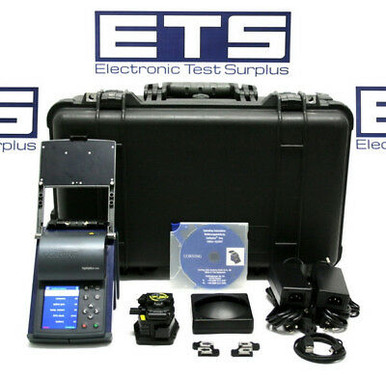 Corning Optisplice One Fusion Splicer W/ Fiber Cleaver Splice Count ...
