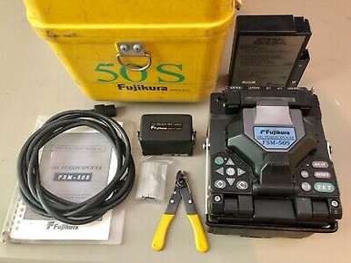 Fujikura Fsm-50S Sm Mm Fiber Core Alignment Fusion Splicerâ U.S. Model ...