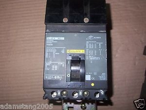 Square D Fa Fa36100 100 Amp 3 Pole 600V Circuit Breaker Green Label ...