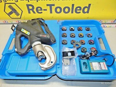 Compression Crimper & Dies Thomas & Betts Bplt14Bscr 14 Ton Crimping ...
