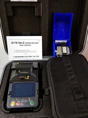 Furukawa Fitel S178A V2 Core Alignment Fusion Splicer Kit W/Cleaver ...