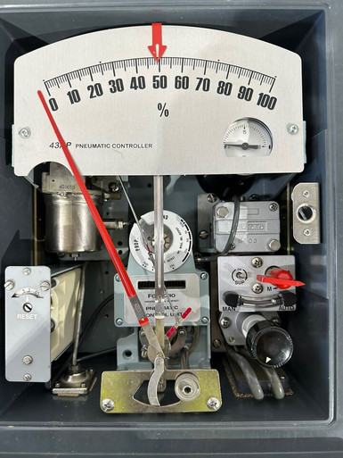 FOXBORO 43AP-FA42C/PC PNEUMATIC CONTROLLER 20 PSI - SPW Industrial
