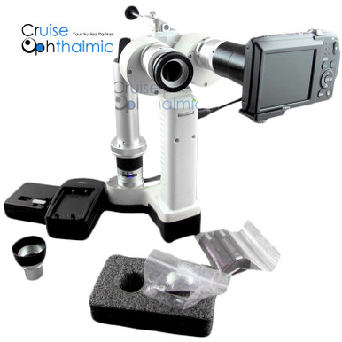 Portable Slit Lamp KJ5S3 with camera installed | | 4 Apertures | Total ...
