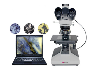 Phenix Microscope 50x 600x Trinocular Drawtube Metallurgical Microscope ...