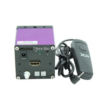 1080P 60FPS HDMI Outputs Digital Industry Video Microscope Camera SD ...