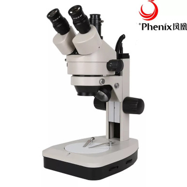 Phenix Zoom 7X 90X Trinocular Stereo Microscope Dual LED Light 2.0X ...