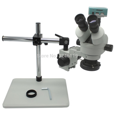 Continuous Zoom Binocular Visual 7X 90X Trinocular Rotary Workstation ...