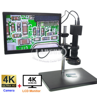 Lapsun All 4K 1080P HDMI UHD Industry Camera Microscope Set + 15.6" 4K ...