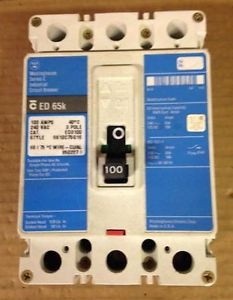 Circuit Breaker Westinghouse Ed3100 100 Amp - SPW Industrial