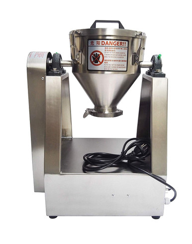 MXBAOHENG YG-2KG Laboratory Powder Mixer Particle Blender Stainless ...
