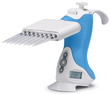 VistaLab 1160-0250 Ovation 8 Channel Electronic Multichannel Pipette, 5 ...