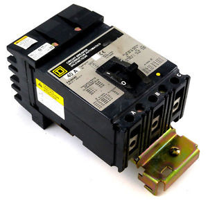 Square D Fa34040 40A 3-Pole 480V Circuit Breaker 1 Year Warranty - SPW ...