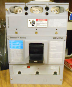 Siemens 400A Sentron Breaker Jd63F400 W/400A Trip .............. U-01A ...