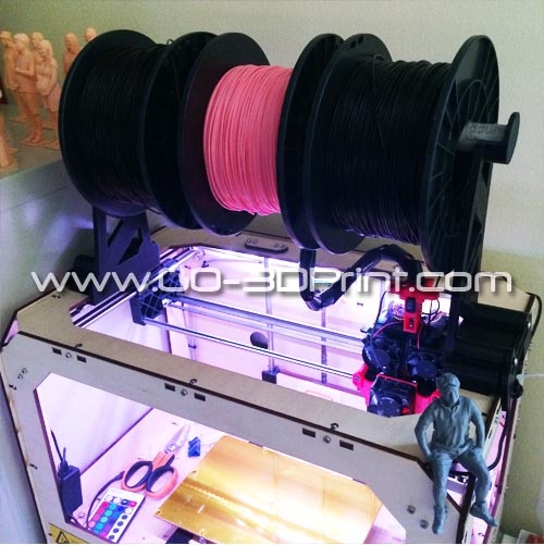 Filament Spool Holder for Makerbot, Flashforge and most all other wood ...