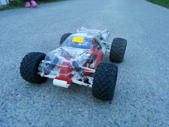 OpenRC 1:10 4WD Truggy Concept RC Car
