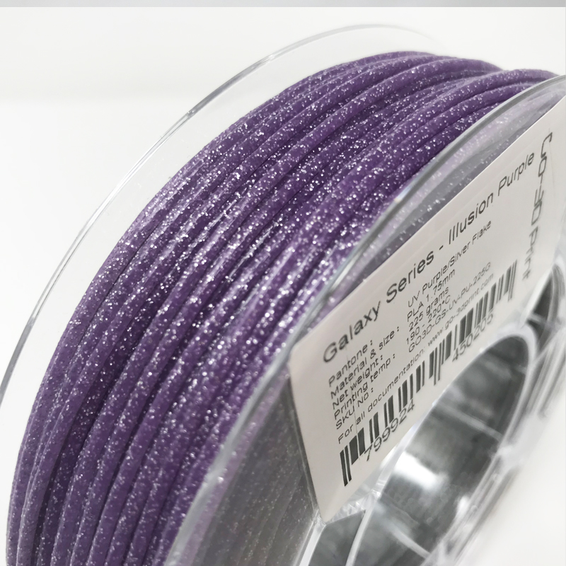 Our new Galaxy Series filament is coming soon in this Spring! - GO-3D PRINT