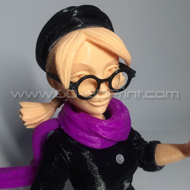 Bold Machines: Margo Main Character Model for The 3D Printed Movie