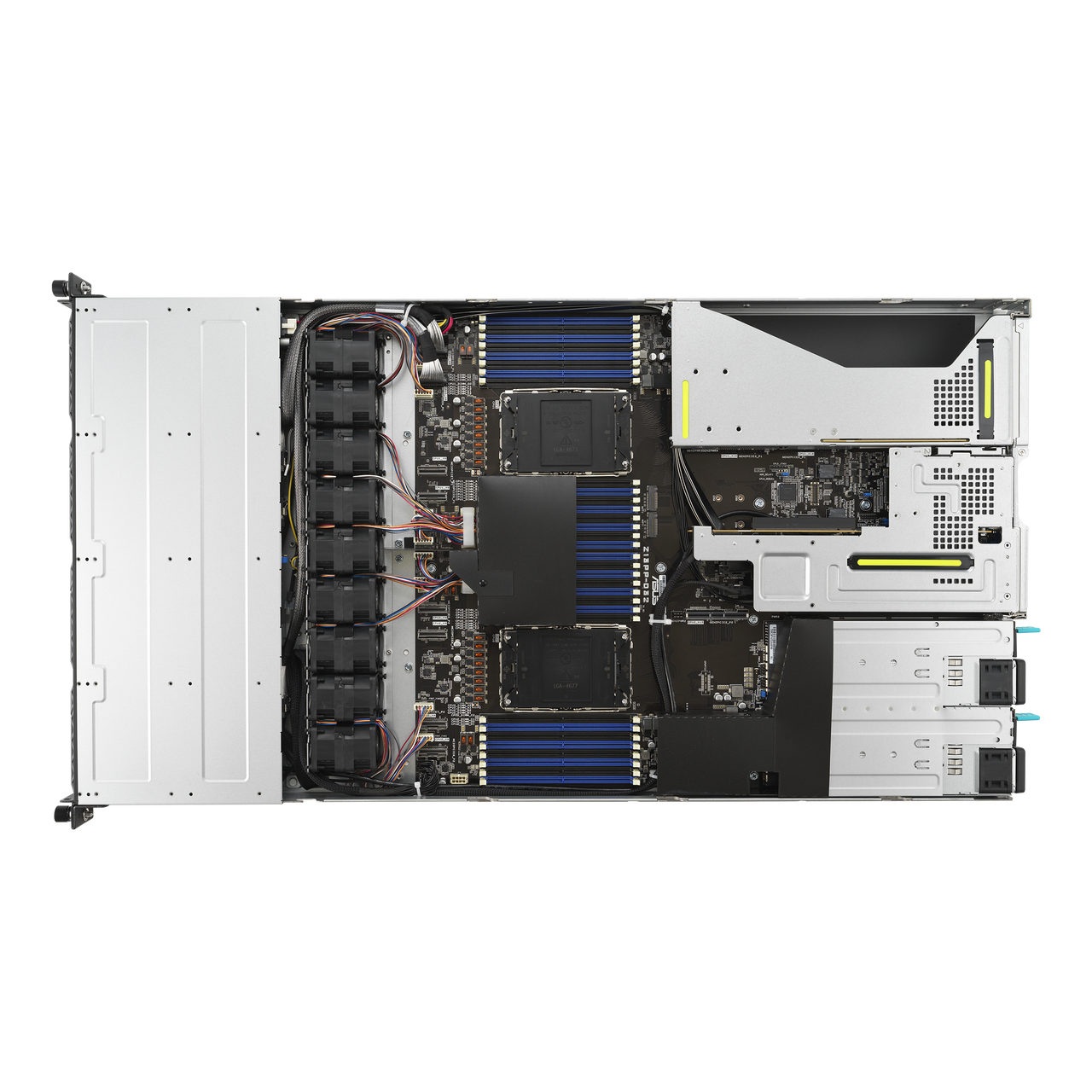 4-Bay Xeon Scalable GEN5 GPU Barebone Server - Indigo Distribution