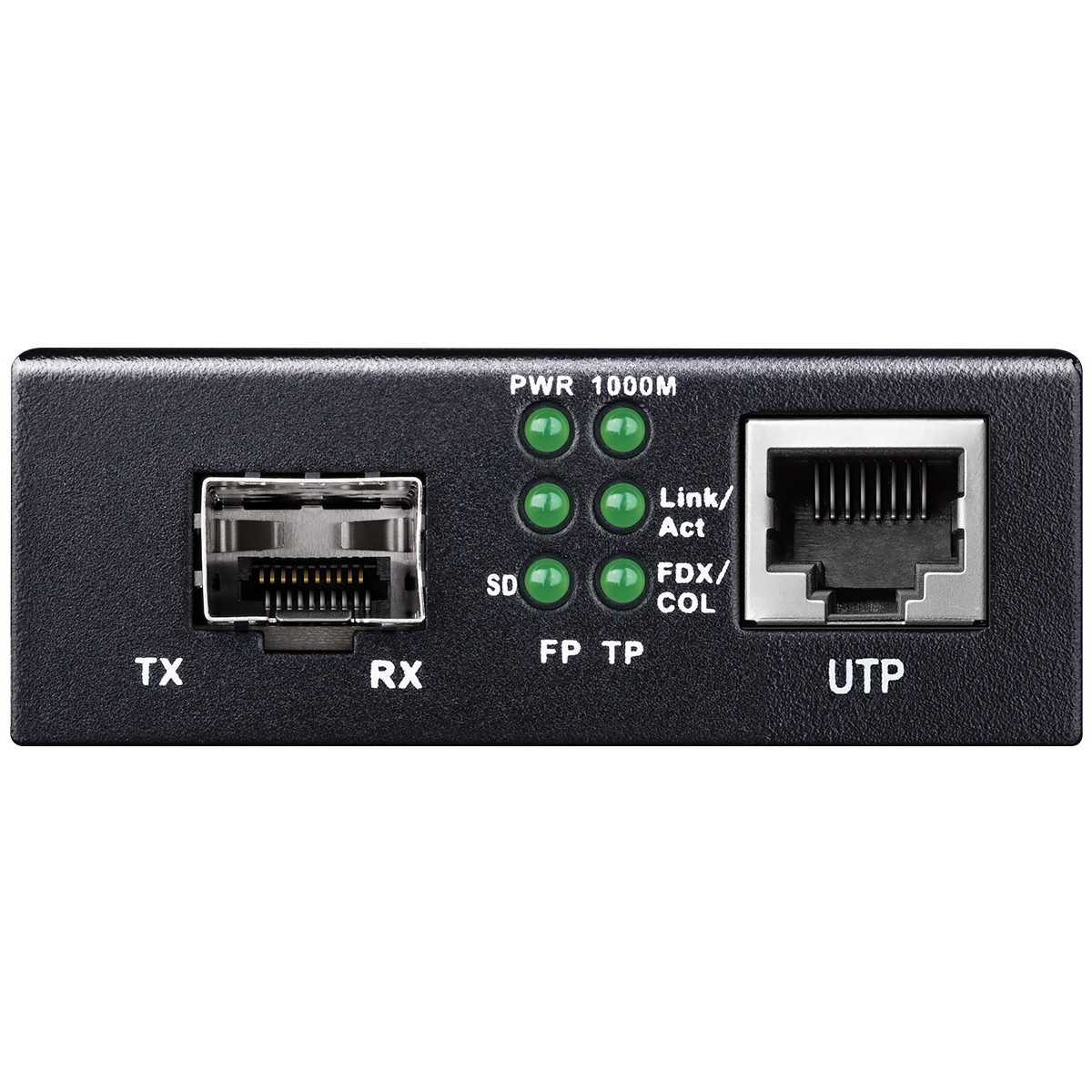 1000Base-X SFP to 1000Base-T Media Converter - Indigo Distribution