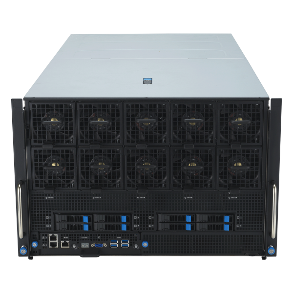 7U NVIDIA HGX H100 Xeon Max PCIe5 Octa GPU Server - Indigo Distribution