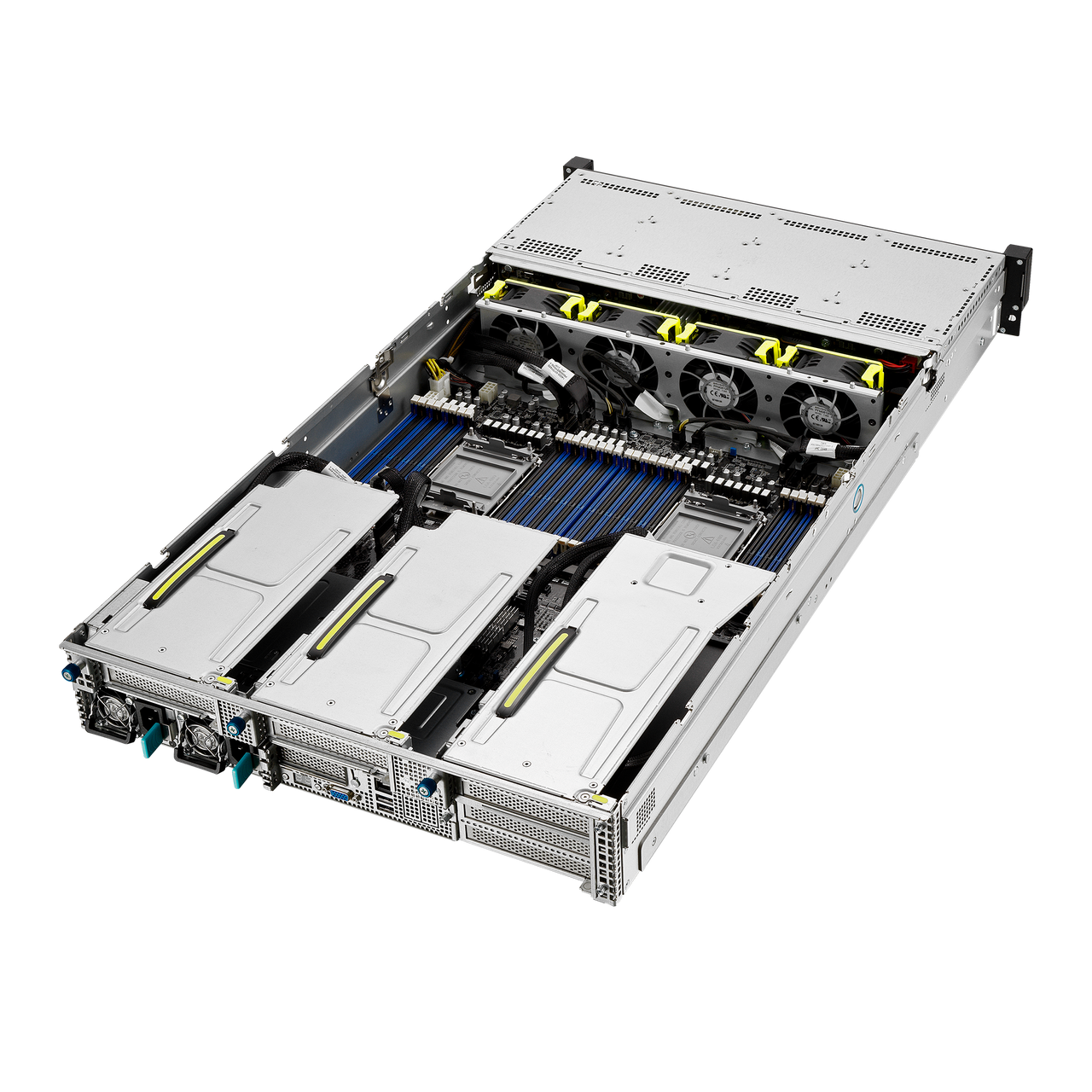 2U 12-Bay Xeon Scalable GEN3 GPU Barebone Server - Indigo Distribution