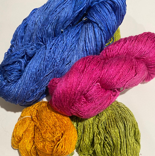 Dyed Luxury Fine Single Silk - The Yarn Hub ABN 78729633428