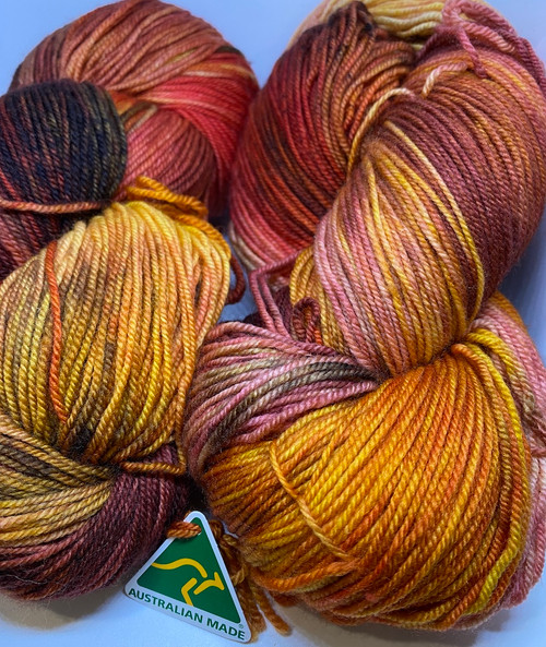 4 ply Sock Yarn 75% Merino Wool 25% Nylon - The Yarn Hub ABN 78729633428