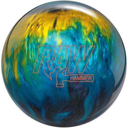 Hammer Raw Pearl Smoke/Blue/Gold - JB Bowling Supply