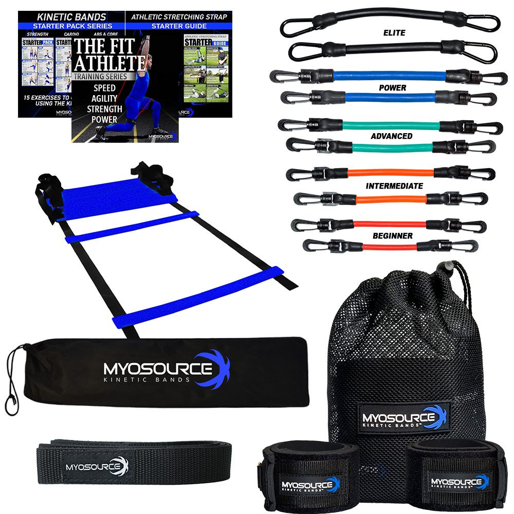 Kinetic Bands Speed Agility Ladder Kit for Footwork and Quick-Feet ...