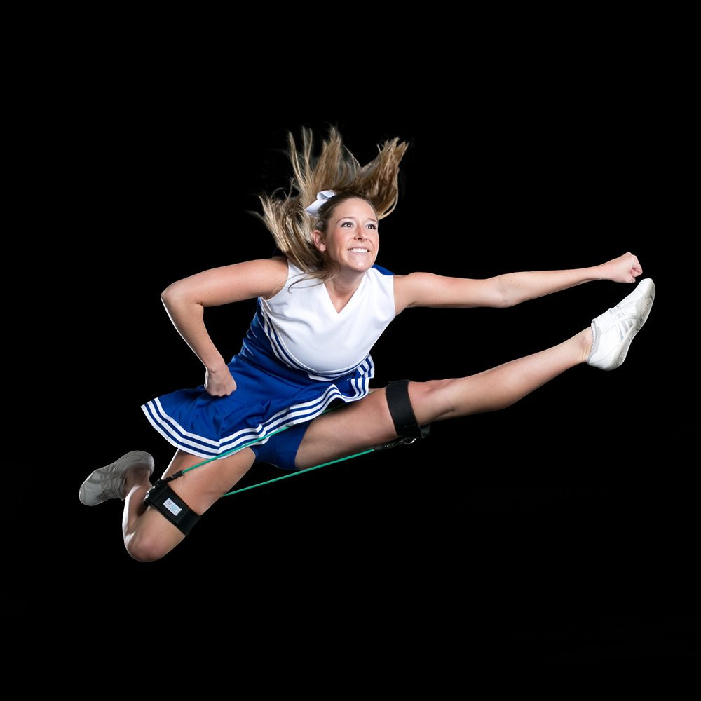 Cheer Kinetic Bands with Stunt Strap and Downloadable Workout Guide