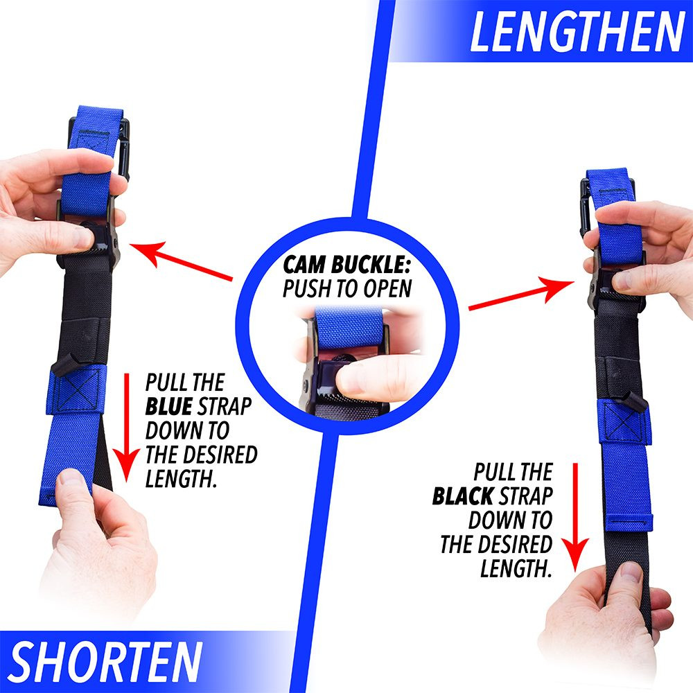 Suspension Straps for Body Weight Training | Kinetic RT® Resistance ...