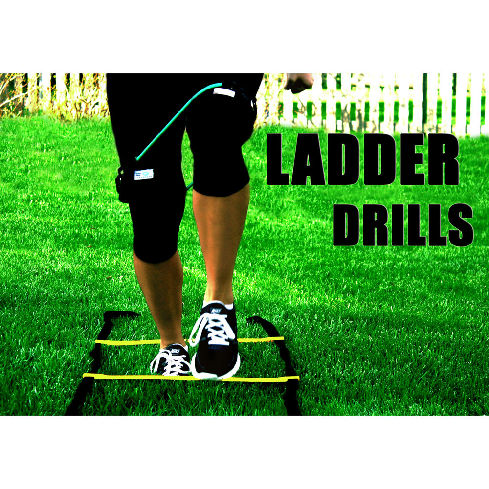 Blue Quick Step Speed and Agility Ladder | Myosource Kinetic Bands