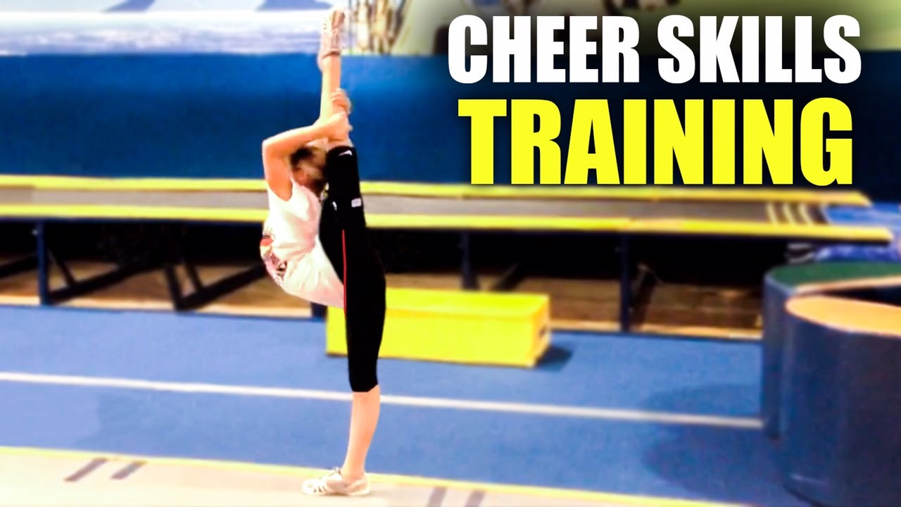 Cheerleading Flexibility and Jump Height | Cheer Exercises Using Cheer ...