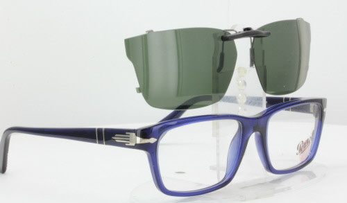 Custom made for Persol prescription Rx eyeglasses: Persol 3096-V-55X18 ...