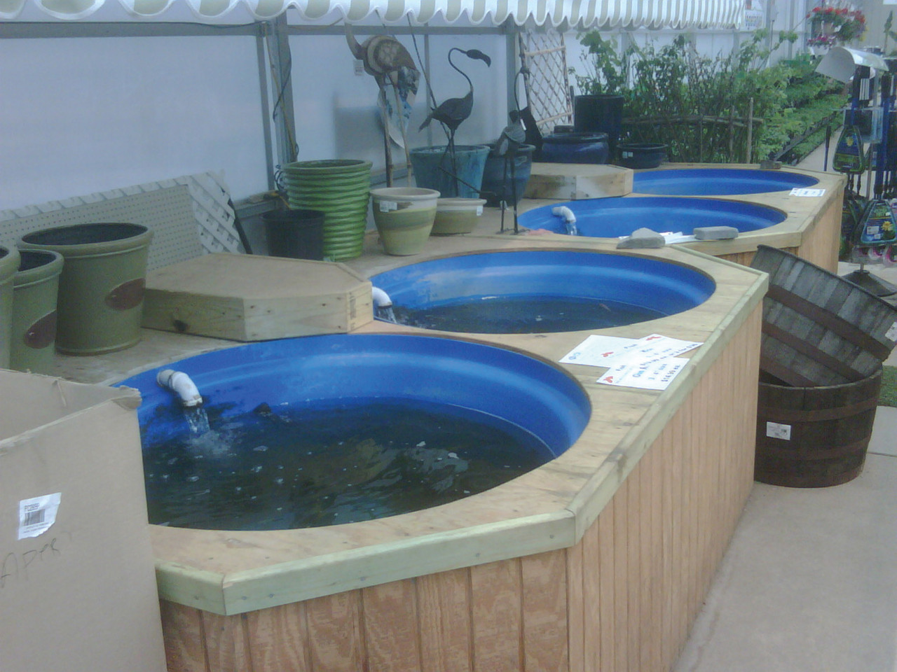 Round Flat Bottom Tank - 300 Gallon - Pond Warehouse