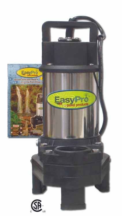 1/2 HP EasyPro TH400 Pump - 5100 gph : Submersible Pond Pumps - Pond ...