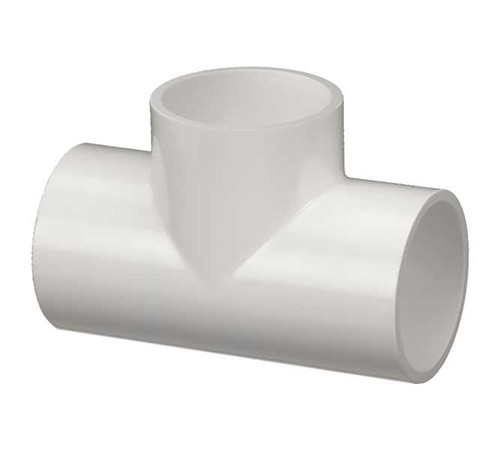 PVC Deep Socket Tees (SLP x SLP x SLP) : Pond Plumbing : Pond Supplies ...
