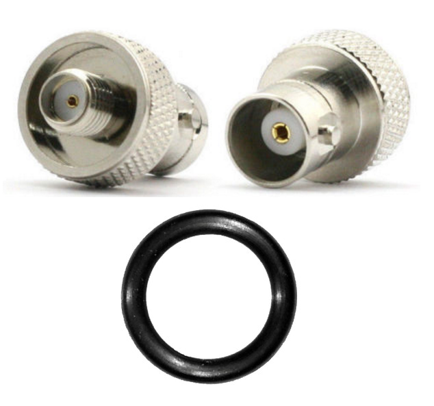 SMA to BNC Antenna Adapter Kit for Baofeng UV-5R | Comes With O-Ring
