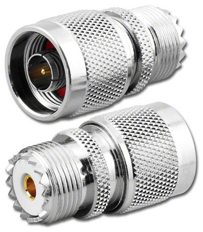 Type N-Male to UHF-Female Coaxial Adapter Connector ARS-G330
