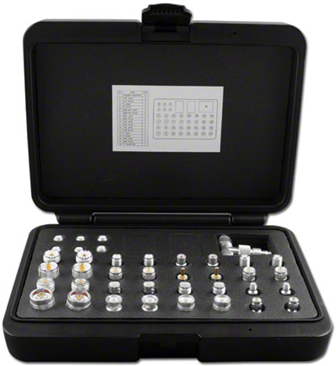 40-Piece - Universal Coaxial RF Adapter Unidapt Kit - RF-KT-0240