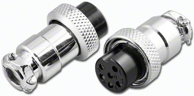 6-Pin - Ham & CB Radio Microphone Connector - ARS-9306-CBL