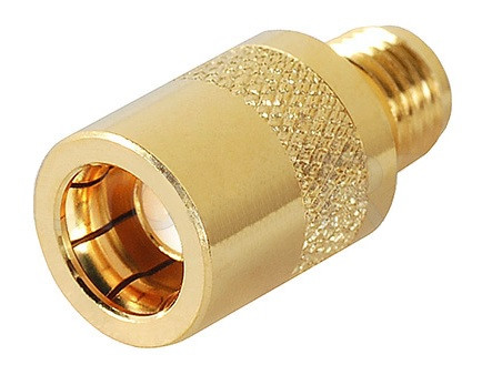 RP-SMA-Male to SMA-Female Quick Disconnect Push-On Coaxial Adapter ...