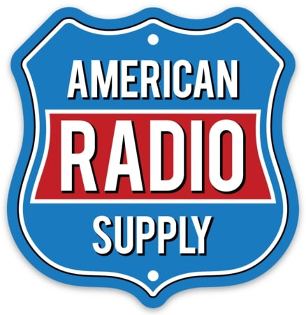 American Radio Supply - 3 Inch Die Cut Sticker - ARS Shield