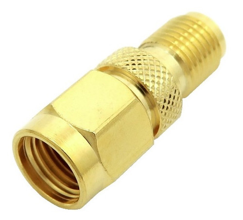 RP-SMA-Male to SMA-Female Quick Disconnect Push-On Coaxial Adapter ...