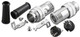 7-Pin - Standard DIN Plug Connector with Metal Shell DIN-36000M-7P