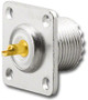 SO-239 Panel Mount UHF-Female Coaxial Connector (UHF-7603)