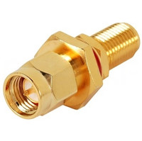 SMA Male Female Feed-Through Bulkhead Connector - ARS-4853