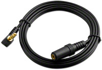 18-Inch - 3.5mm Straight Female Plug to Right-Angle Adaptor Cable Cord ...