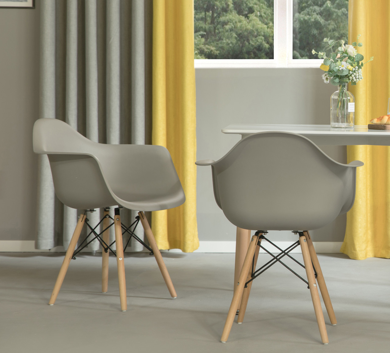 Buy Wholesale QI003748 Mid-Century Modern Style Plastic DAW Shell ...